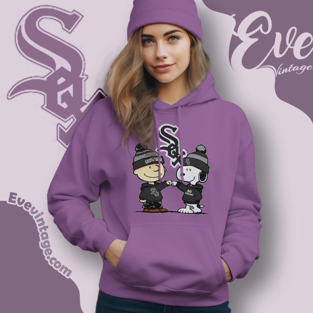 Charlie Brown And Snoopy Chicago White Sox Shirt - EVE Vintage