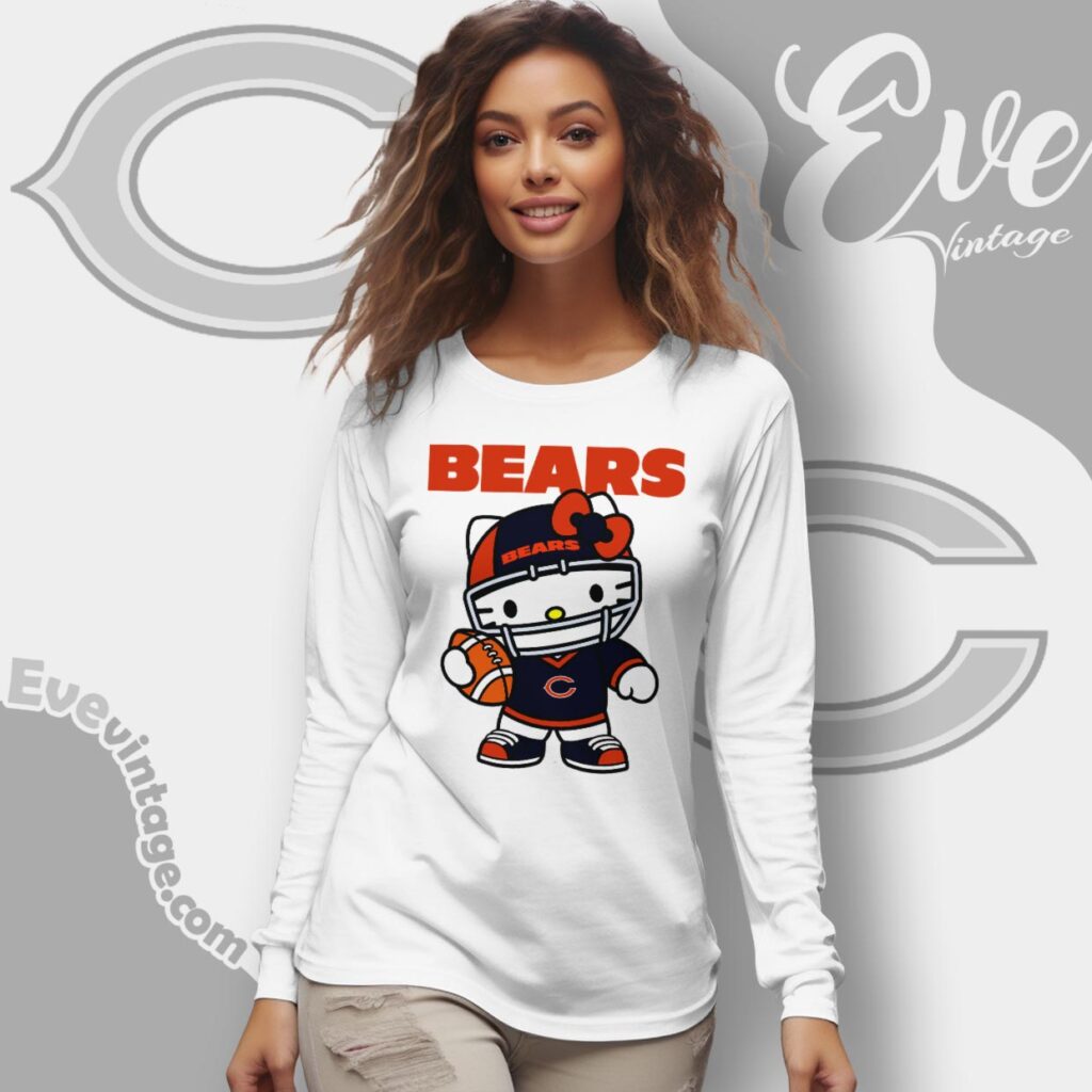 Chicago Bears Hello Kitty Shirt - EVE Vintage
