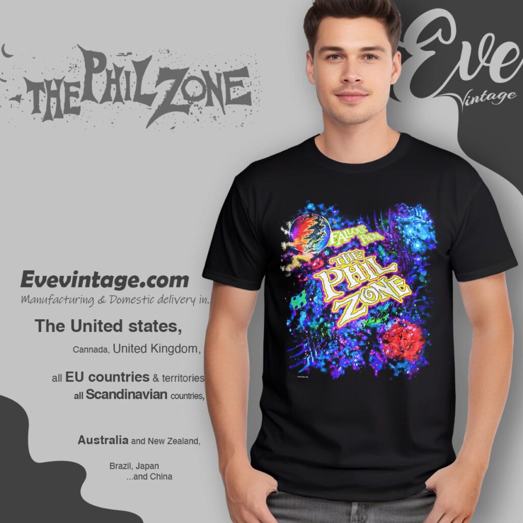 Grateful Dead 1997 Fallout From The Phil Zone Shirt - EVE Vintage
