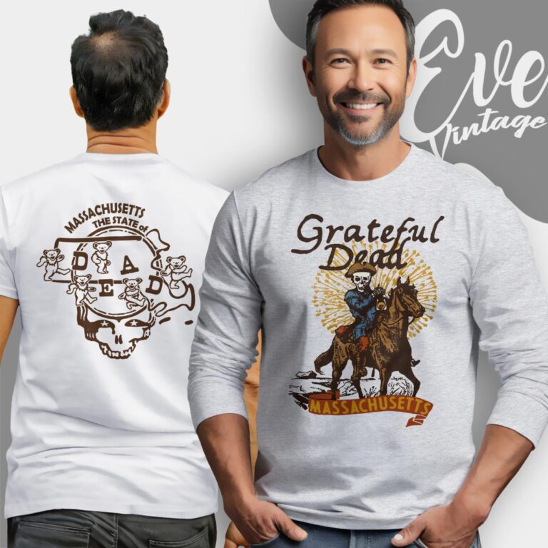Massachusetts Grateful Dead State Of Dead Shirt - EVE Vintage