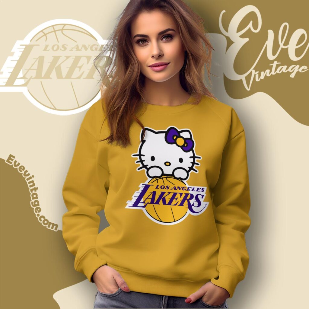 Original Los Angeles Lakers Hello Kitty Shirt - EVE Vintage