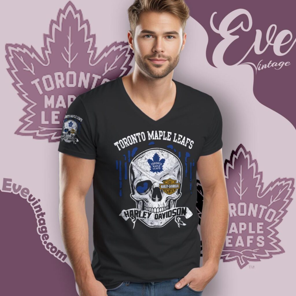 Toronto Maple Leafs Steal Your Face Grateful Dead Shirt - EVE Vintage