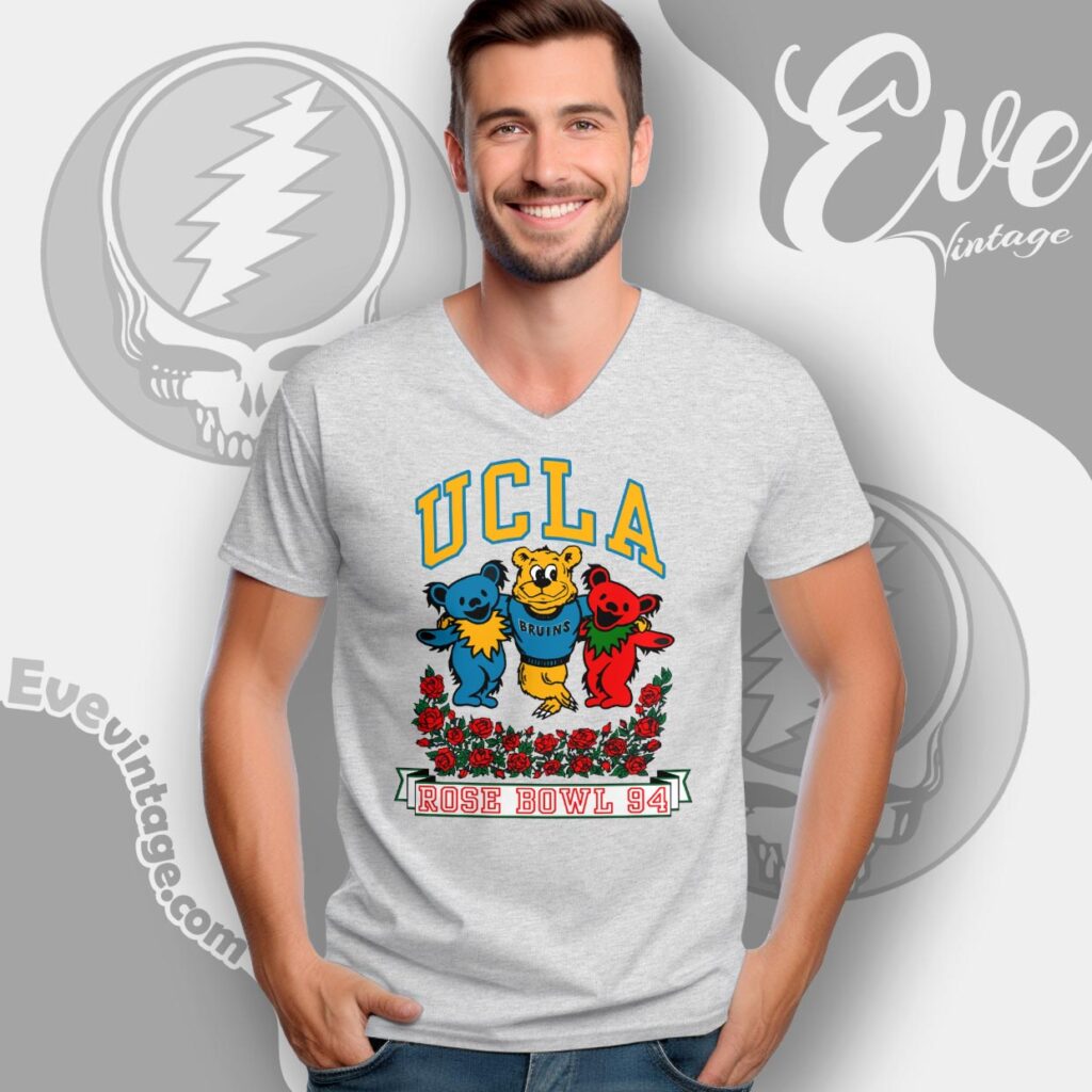 Wisconsin Badgers Rose Bowl 1994 Grateful Dead Dancing Bear Shirt - EVE ...